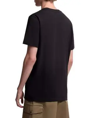 Moncler Cotton T-shirt With Logo Patch
