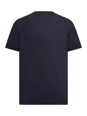 Stone Island Short-sleeve T-shirt With Compass Patch - Blue