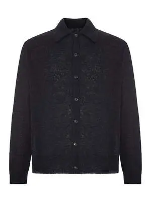 Our Legacy Evening Alpaca Polo - Black