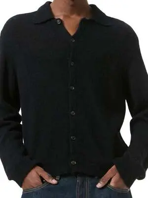 Our Legacy Evening Alpaca Polo - Black