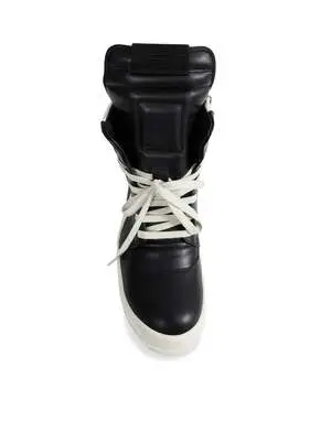 Rick Owens Geobasket High-top Leather Sneakers - Multicolor