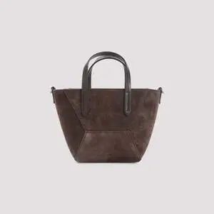 Brunello Cucinelli Duo Mini Bag - Brown