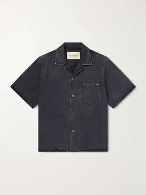 Valentino Garavani Vgold Denim Shirt