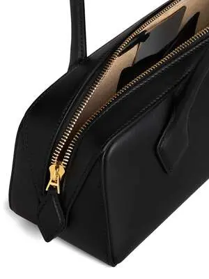 Alaïa Le Teckel Medium Calfskin Bag - Black