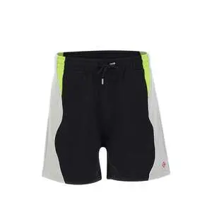 Casablanca Track Shorts With Logo Patch - Black