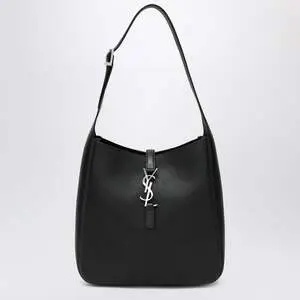 Saint Laurent Small Le 5 À 7 Leather Bag - Black