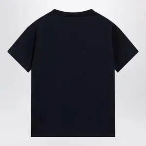 Loewe Cotton T-shirt With Logo Embroidery - Blue