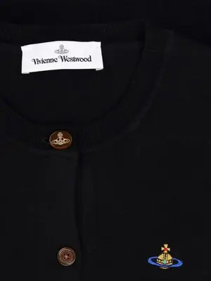 VIVIENNE WESTWOOD Cardigan "bea Cropped - Black