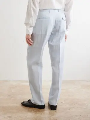 Paul Smith Straight-leg Linen Suit Trousers