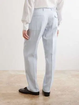 Paul Smith Straight-leg Linen Suit Trousers