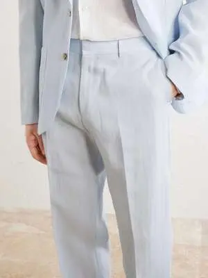 Paul Smith Straight-leg Linen Suit Trousers