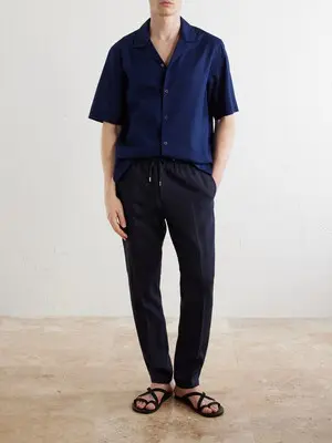 Paul Smith Camp-collar Cotton-seersucker Shirt