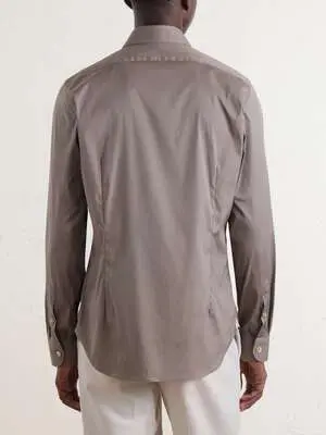 Eleventy Cotton-blend Shirt
