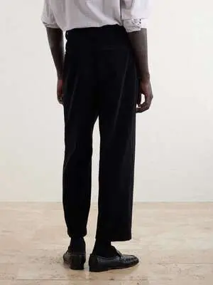 THE ROW Tavoli Straight-leg Cotton-corduroy Trousers