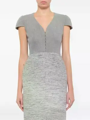 Alexander McQueen Cap-sleeve Pencil Dress