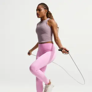 Nike One Seamless Front High-waisted Full-length Leggings