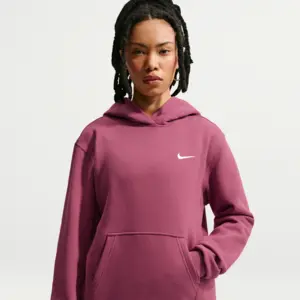 Nike Studio Fleece Medium Weight Pullover Hoodie - Red