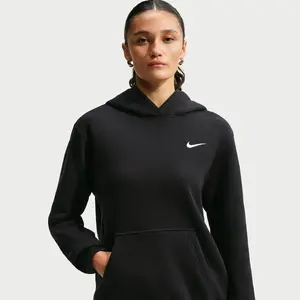Nike Studio Fleece Medium Weight Pullover Hoodie - Black