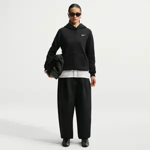 Nike Studio Fleece Medium Weight Pullover Hoodie