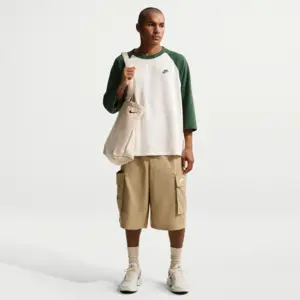 Men's Oversized Nylon Shorts