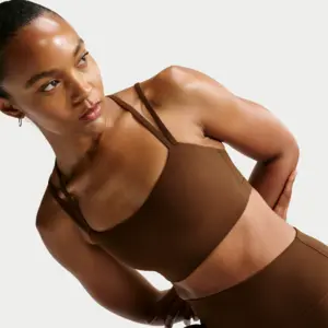 Nike Zenvy Strappy Light-support Padded Sports Bra