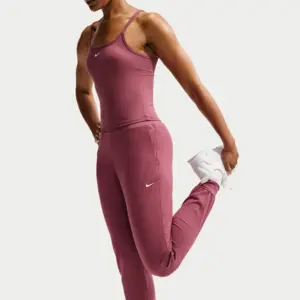 Nike One High-waisted Full-length Knit Jogger Pants