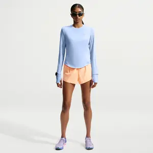 Nike Swift Dri-fit Uv Long-sleeve Running Top - Blue