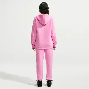 Nike Tech Fleece Mid-rise Jogger Pants - Pink