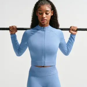 Nike Pro Seamless Full-zip Training Top