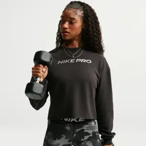 Nike Pro Dri-fit Crew-neck French Terry Top