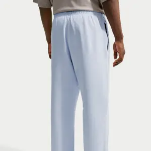 Nike Solo Swoosh Fleece Open-hem Pants - Grey