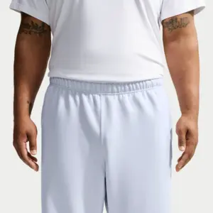 Nike Solo Swoosh Fleece Open-hem Pants - Grey