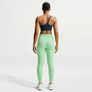 Nike Zenvy High-waisted 7/8 Leggings With No Front Seam - Green
