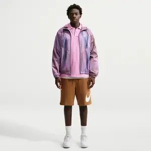 Nike Club Fleece Mid-thigh Shorts - Brown