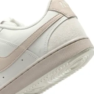 Nike Court Vision Low Suede Athletic Shoes - Grey