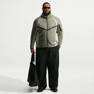 Nike Tech Color-block Full-zip Fleece Windrunner Jacket