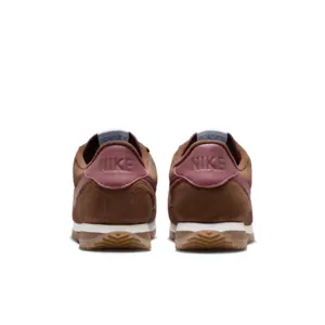 Nike Cortez Leather Athletic Shoes - Brown