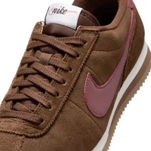 Nike Cortez Leather Athletic Shoes - Brown