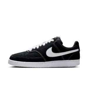 Nike Court Vision Low Fl Shoes - Black