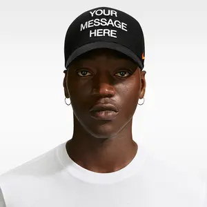 Nike Rise Structured A-frame Cap - Black