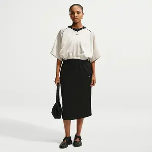 Nike Sportswear Loose Midi Track Skirt - Black
