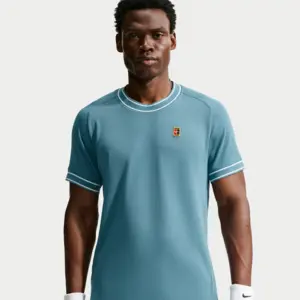 Nike Heritage Short-sleeve Tennis Top - Blue