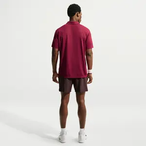 Nike Court Dri-fit Tennis Polo - Red