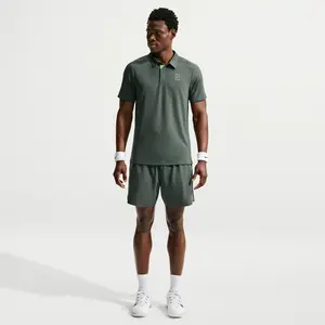 Nike Court Advantage Dri-fit Tennis Polo - Green