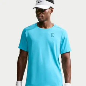 Nike Court Advantage Dri-fit Tennis Top - Blue