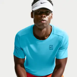 Nike Court Advantage Dri-fit Tennis Top - Blue