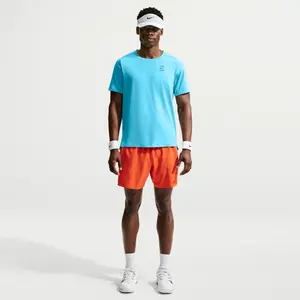 Nike Court Advantage Dri-fit Tennis Top - Blue