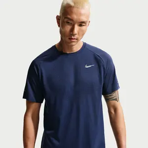 Nike Stride Dri-fit Adv Short-sleeve Running Top - Blue