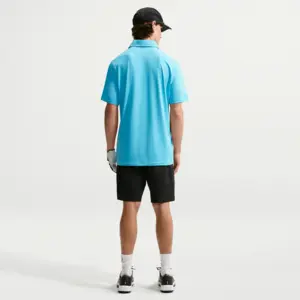 Nike Velocity Dri-fit Chest Logo Golf Polo - Blue