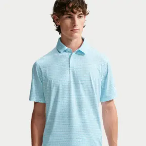 Nike Velocity Dri-fit Printed Golf Polo - White